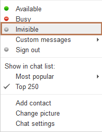 How to Set Invisible Mode in Gtalk or Gmail Chat – MasterGadgets Blog