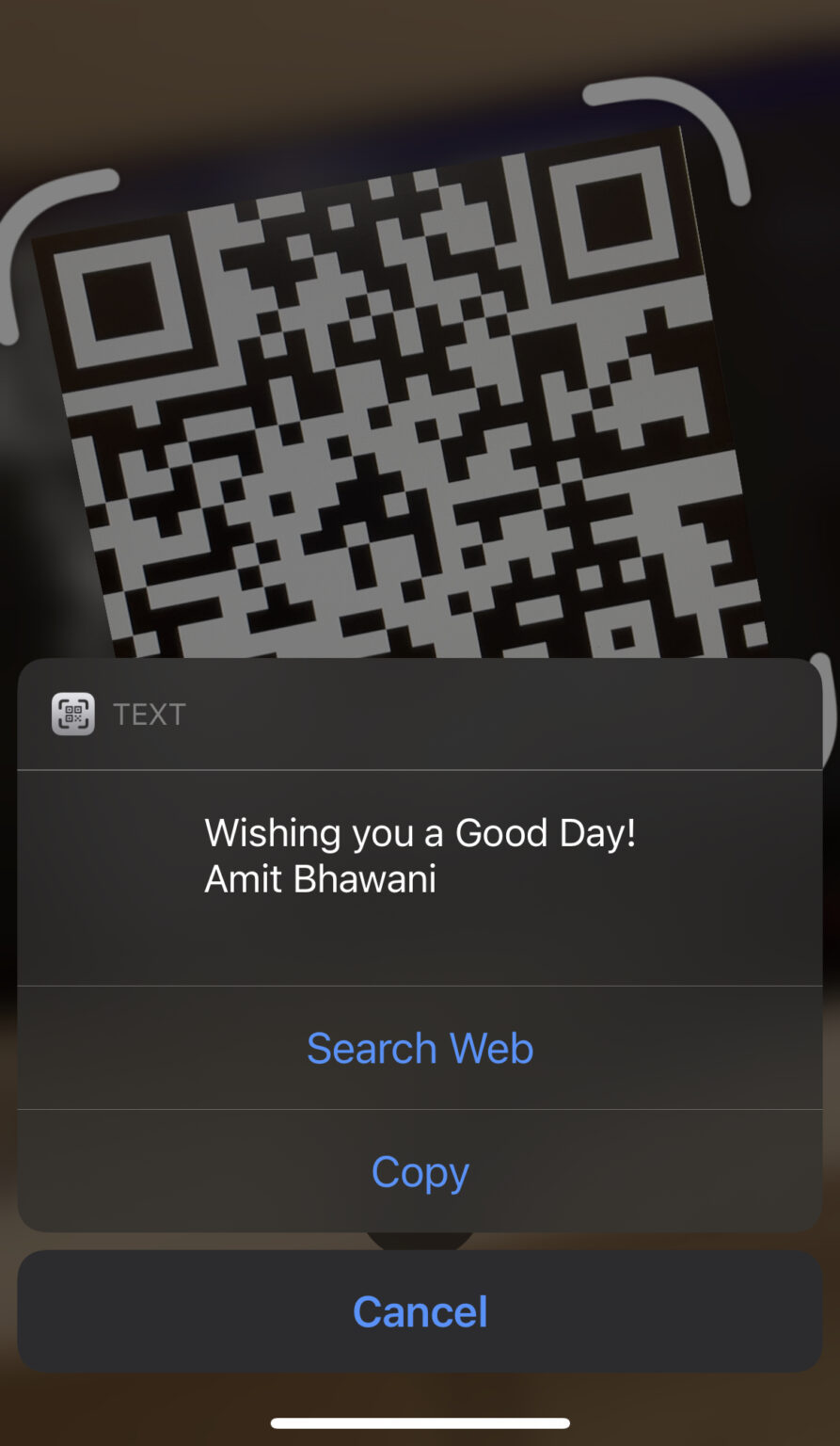 How to Scan QR Code, Barcode on iOS, iPhone or iPad without App ...